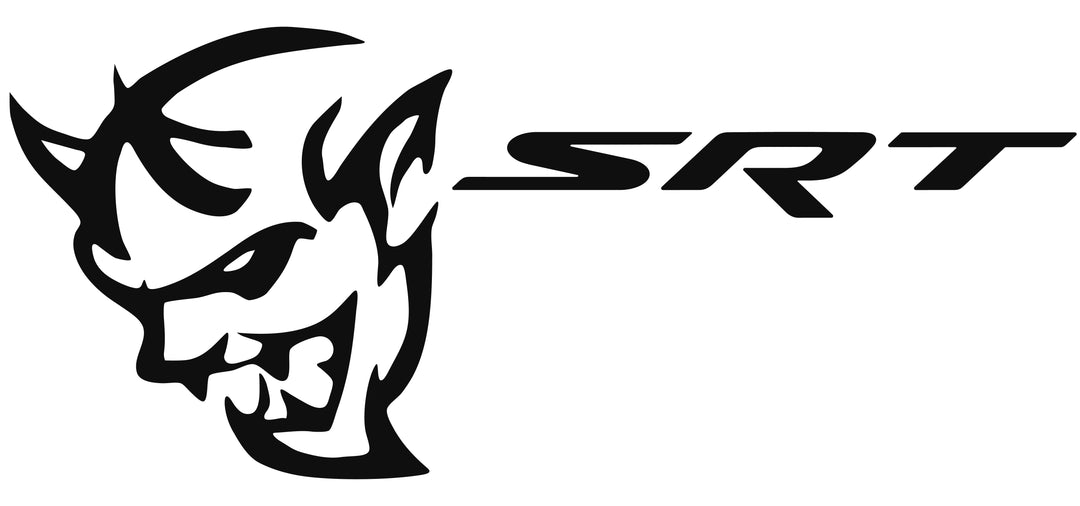 SRT Demon Door / Quarter Panel Decal – Wrap Label
