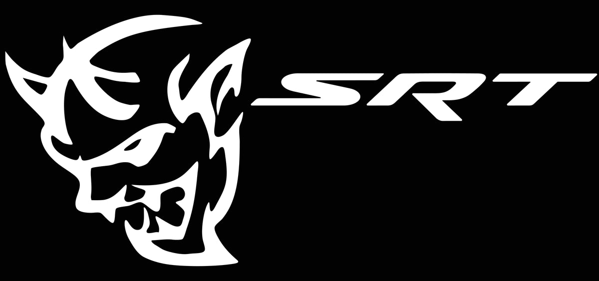 SRT Demon Door / Quarter Panel Decal – Wrap Label